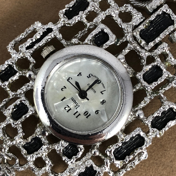 Vintage | Jewelry | Vintage Sheffield Pendant Watch Modern Cubic Style ...